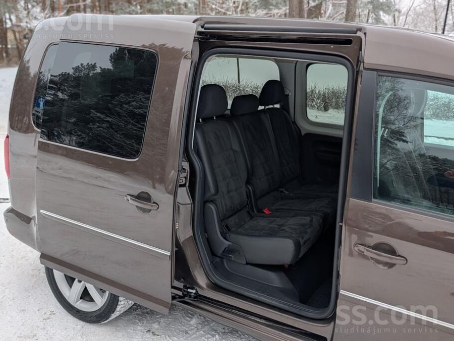 Brūns Volkswagen Caddy 2017 Jūrmala, ar dzinēja tilpumu 2.00 L un nobraukumu 0 tūkst. km par 7950 €, foto 18 vietnē AUTOMOTO.COM.LV