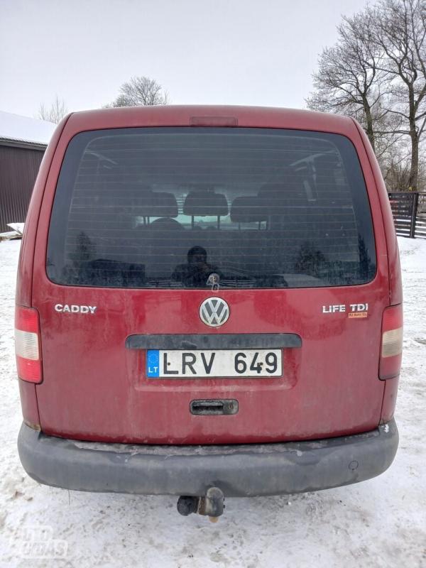 Volkswagen Caddy 2005 in Kaunas, with an engine capacity of 1.90 L and mileage of 350 thousand km for 1650 €, photo 3 on AUTOMOTO.COM.LV