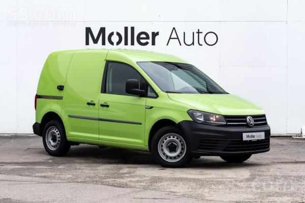 Green Volkswagen Caddy 2018 in Riga, with an engine capacity of 2.00 L and mileage of 96 thousand km for 4250 €, photo 2 on AUTOMOTO.COM.LV