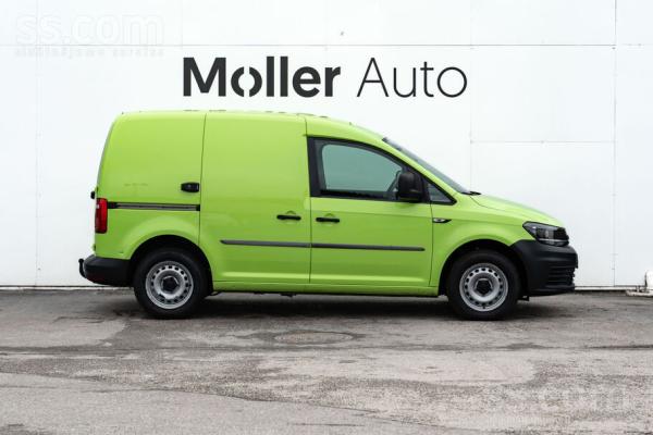 Green Volkswagen Caddy 2018 in Riga, with an engine capacity of 2.00 L and mileage of 96 thousand km for 4250 €, photo 5 on AUTOMOTO.COM.LV