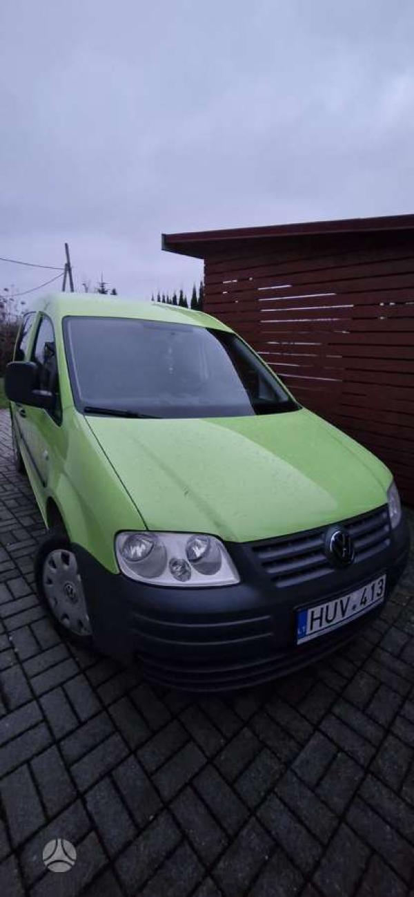 Zaļš Volkswagen Caddy 2008 Gargždai, ar dzinēja tilpumu 1.90 L un nobraukumu 344 tūkst. km par 3600 €, foto 1 vietnē AUTOMOTO.COM.LV