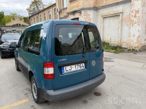 Green Volkswagen Caddy 2006 in Riga, with an engine capacity of 1.90 L and mileage of 287 thousand km for 2450 €, photo 4 on AUTOMOTO.COM.LV