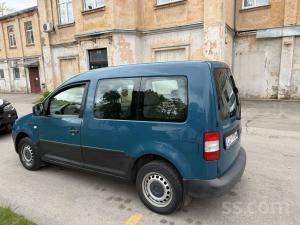 Green Volkswagen Caddy 2006 in Riga, with an engine capacity of 1.90 L and mileage of 287 thousand km for 2450 €, photo 5 on AUTOMOTO.COM.LV