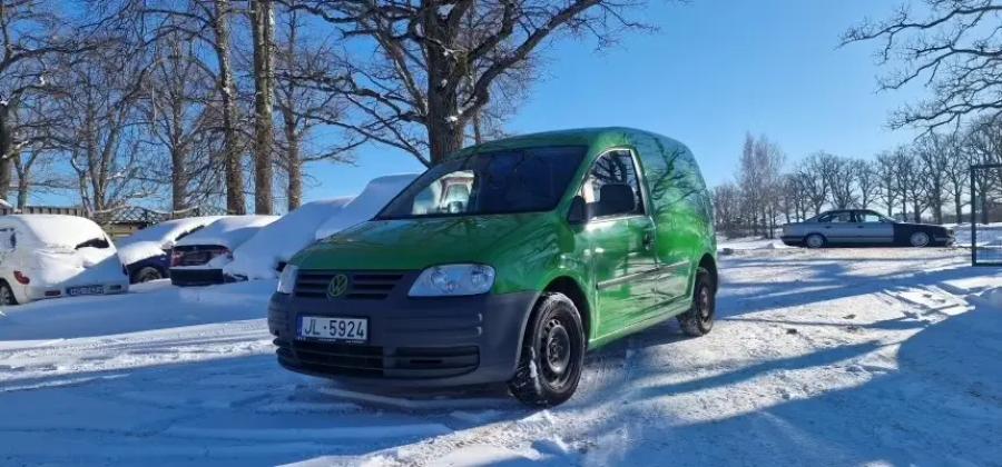 Zaļš Volkswagen Caddy 2007 Valmiera, ar dzinēja tilpumu 2.00 L un nobraukumu 418 tūkst. km par 2700 €, foto 3 vietnē AUTOMOTO.COM.LV