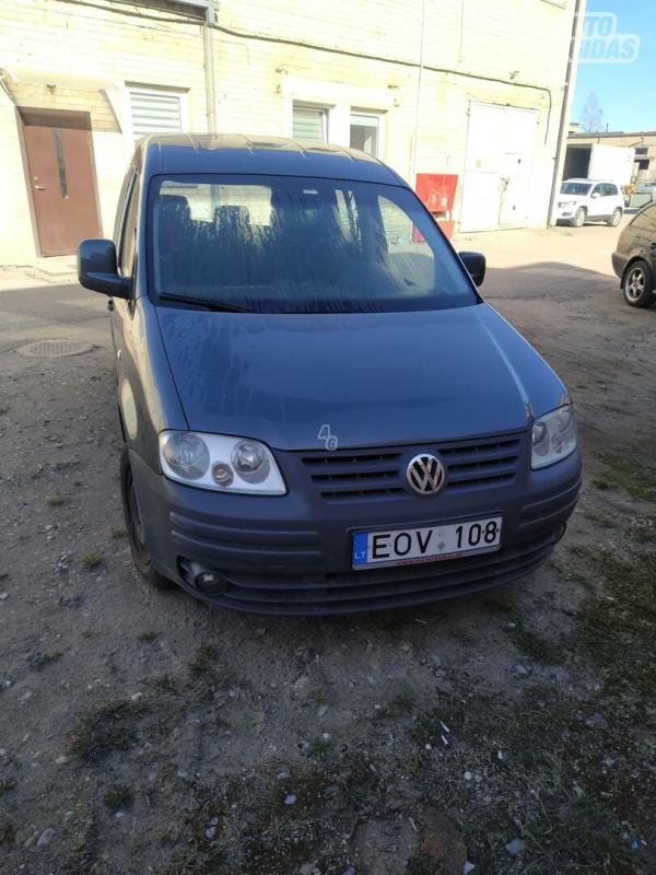 Green Volkswagen Caddy 2005 in Panevezys, with an engine capacity of 1.90 L and mileage of 307 thousand km for 3100 €, photo 1 on AUTOMOTO.COM.LV