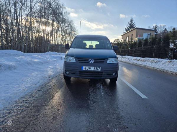 Green Volkswagen Caddy 2005 in Vilnius, with an engine capacity of 1.89 L and mileage of 400 thousand km for 2350 €, photo 7 on AUTOMOTO.COM.LV