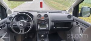 Green Volkswagen Caddy 2005 in Bauska, with an engine capacity of 1.90 L and mileage of 420 thousand km for 1750 €, photo 5 on AUTOMOTO.COM.LV