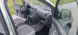 Green Volkswagen Caddy 2005 in Bauska, with an engine capacity of 1.90 L and mileage of 420 thousand km for 1750 €, photo 6 on AUTOMOTO.COM.LV