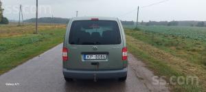 Green Volkswagen Caddy 2005 in Bauska, with an engine capacity of 1.90 L and mileage of 420 thousand km for 1750 €, photo 13 on AUTOMOTO.COM.LV