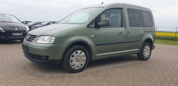 Green Volkswagen Caddy 2007 in Kedainiai, with an engine capacity of 1.90 L and mileage of 249 thousand km for 3300 €, photo 1 on AUTOMOTO.COM.LV