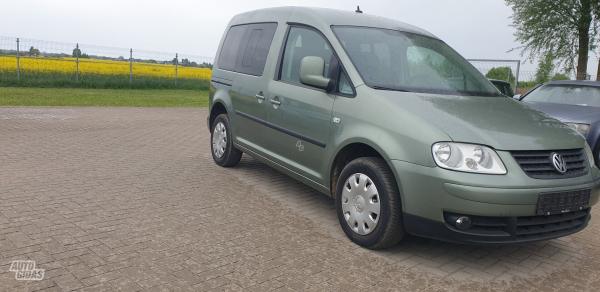 Green Volkswagen Caddy 2007 in Kedainiai, with an engine capacity of 1.90 L and mileage of 249 thousand km for 3300 €, photo 7 on AUTOMOTO.COM.LV