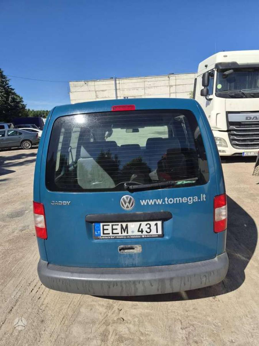 Zaļš Volkswagen Caddy 2008 Mažeikiai, ar dzinēja tilpumu 1.90 L un nobraukumu 331 tūkst. km par 726 €, foto 4 vietnē AUTOMOTO.COM.LV