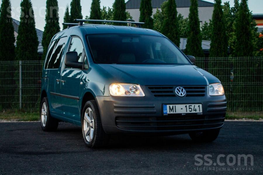 Zaļš Volkswagen Caddy 2009 Jelgava, ar dzinēja tilpumu 1.90 L un nobraukumu 247 tūkst. km par 3390 €, foto 1 vietnē AUTOMOTO.COM.LV