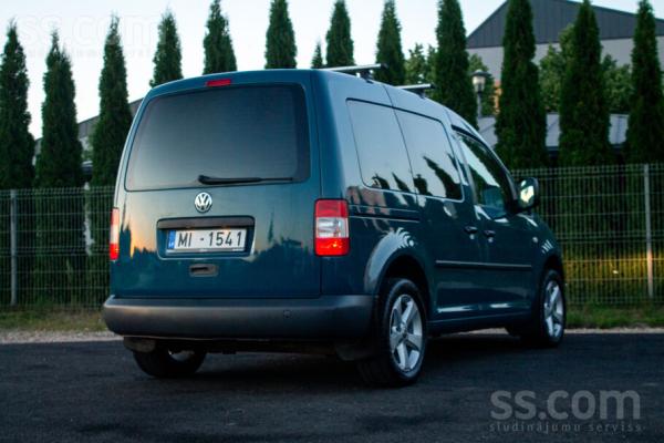 Zaļš Volkswagen Caddy 2009 Jelgava, ar dzinēja tilpumu 1.90 L un nobraukumu 247 tūkst. km par 3390 €, foto 7 vietnē AUTOMOTO.COM.LV