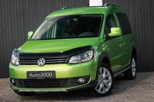 Zaļš Volkswagen Caddy 2015 Tukums, ar dzinēja tilpumu 2.00 L un nobraukumu 280 tūkst. km par 13490 €, foto  vietnē AUTOMOTO.COM.LV