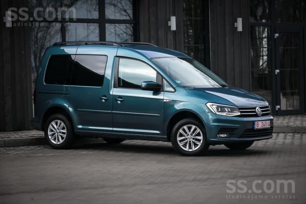 Zaļš Volkswagen Caddy 2016 Tukums, ar dzinēja tilpumu 2.00 L un nobraukumu 290 tūkst. km par 10990 €, foto 6 vietnē AUTOMOTO.COM.LV