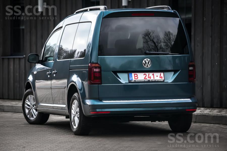 Zaļš Volkswagen Caddy 2016 Tukums, ar dzinēja tilpumu 2.00 L un nobraukumu 290 tūkst. km par 10990 €, foto 11 vietnē AUTOMOTO.COM.LV
