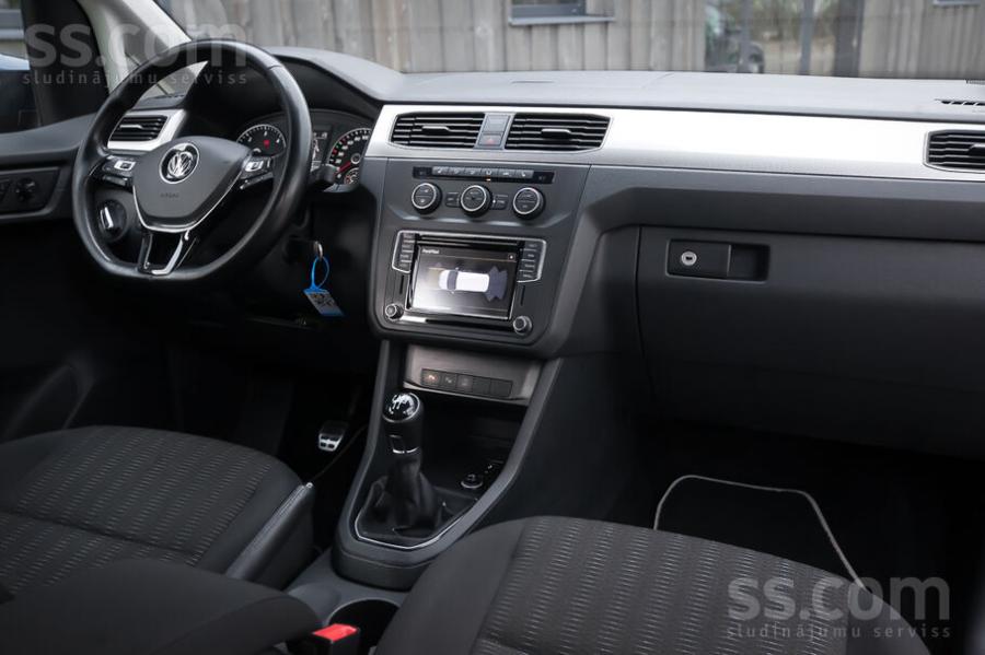 Zaļš Volkswagen Caddy 2016 Tukums, ar dzinēja tilpumu 2.00 L un nobraukumu 290 tūkst. km par 10990 €, foto 13 vietnē AUTOMOTO.COM.LV