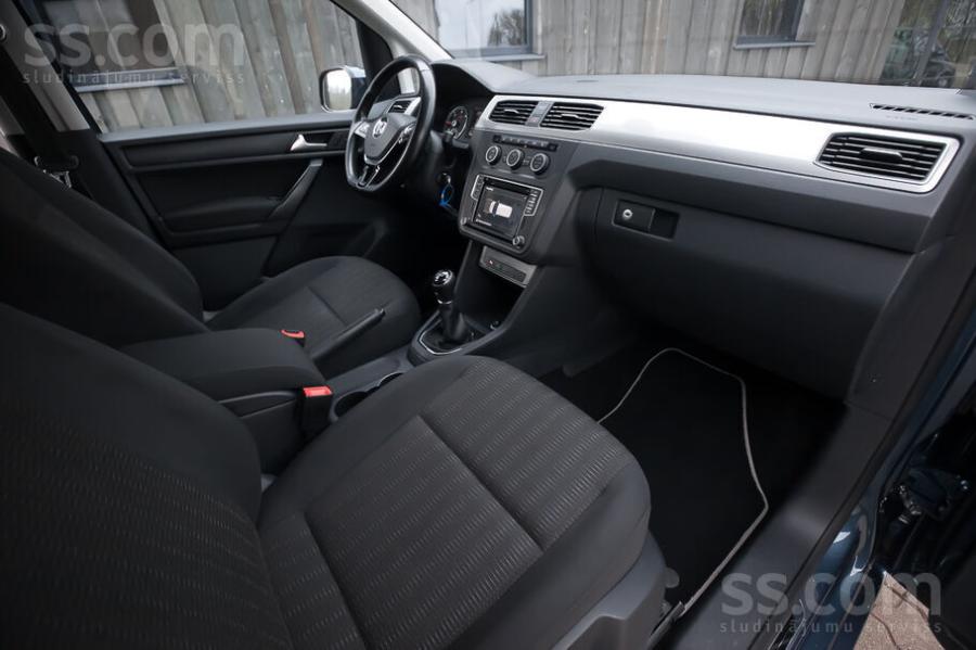 Zaļš Volkswagen Caddy 2016 Tukums, ar dzinēja tilpumu 2.00 L un nobraukumu 290 tūkst. km par 10990 €, foto 14 vietnē AUTOMOTO.COM.LV