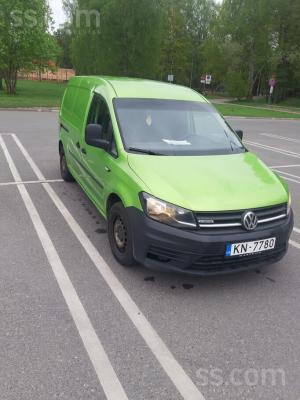 Green Volkswagen Caddy 2016 in Riga, with an engine capacity of 1.60 L and mileage of 382 thousand km for 3000 €, photo 4 on AUTOMOTO.COM.LV