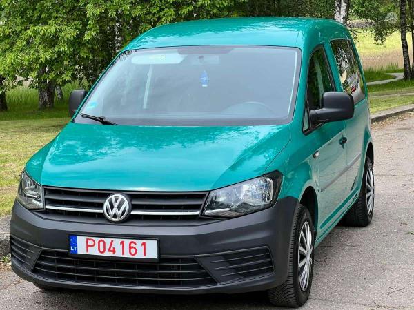 Zaļš Volkswagen Caddy 2018 Vievis, ar dzinēja tilpumu 1.97 L un nobraukumu 283 tūkst. km par 7999 €, foto 1 vietnē AUTOMOTO.COM.LV