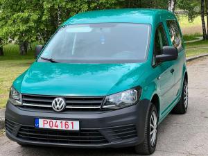 Zaļš Volkswagen Caddy 2018 Vievis, ar dzinēja tilpumu 1.97 L un nobraukumu 283 tūkst. km par 7999 €, foto  vietnē AUTOMOTO.COM.LV