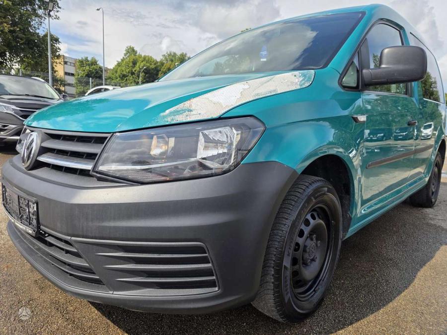Zaļš Volkswagen Caddy 2018 Marijampole, ar dzinēja tilpumu 1.97 L un nobraukumu 299 tūkst. km par 6413 €, foto 1 vietnē AUTOMOTO.COM.LV