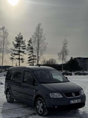 Green Volkswagen Caddy 2009 in Vilnius, with an engine capacity of 1.60 L and mileage of 311 thousand km for 3699 €, photo  on AUTOMOTO.COM.LV