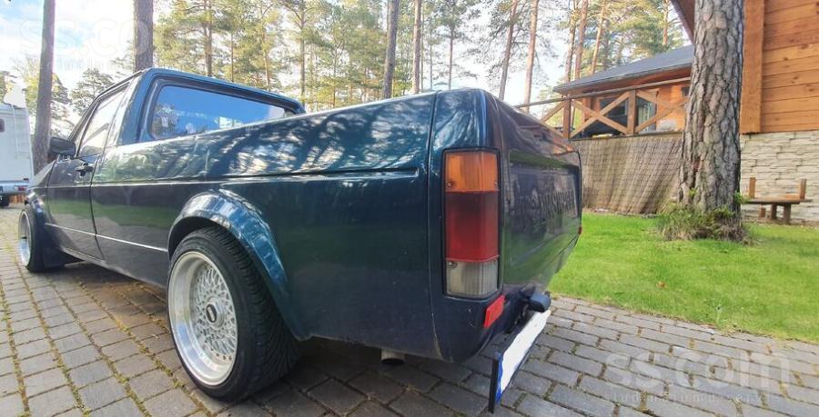 Zaļš Volkswagen Caddy 1987 Rīga, ar dzinēja tilpumu 1.90 L un nobraukumu 6 tūkst. km par 4000 €, foto 3 vietnē AUTOMOTO.COM.LV