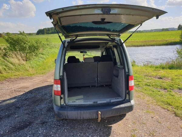Volkswagen Caddy 2005 Viļņa vietnē Zaļš Volkswagen Caddy 2005 Viļņa, ar dzinēja tilpumu 1.90 L un nobraukumu 496 tūkst. km par 1300 €, foto 4 vietnē AUTOMOTO.COM.LV