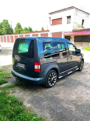 Green Volkswagen Caddy 2004 in Radviliskis, with an engine capacity of 1.90 L and mileage of 500 thousand km for 1499 €, photo 6 on AUTOMOTO.COM.LV