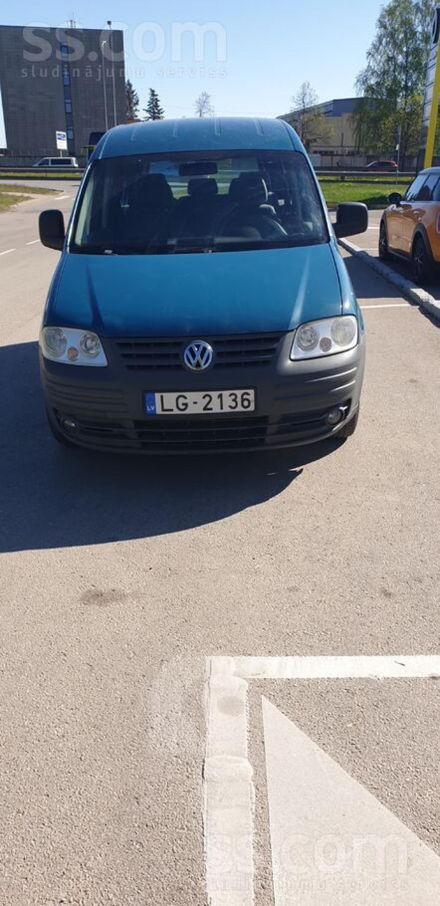Zaļš Volkswagen Caddy 2006 Rīga, ar dzinēja tilpumu 1.90 L un nobraukumu 260 tūkst. km par 2650 €, foto 3 vietnē AUTOMOTO.COM.LV