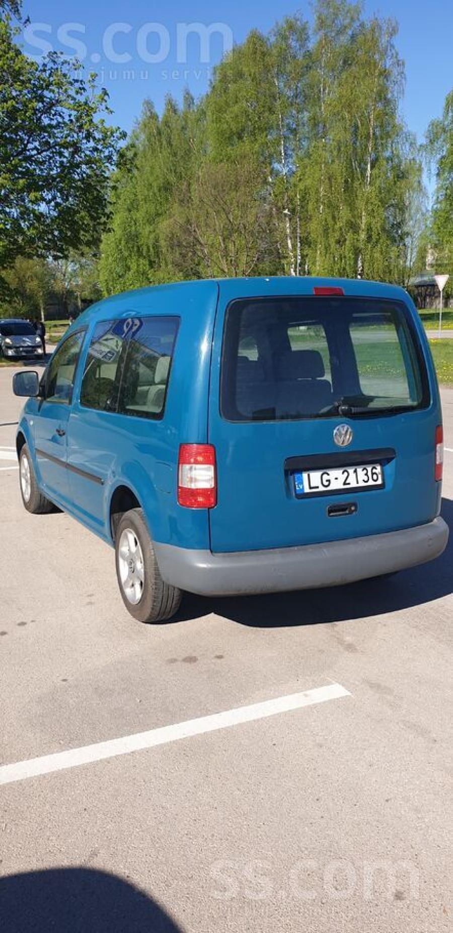 Zaļš Volkswagen Caddy 2006 Rīga, ar dzinēja tilpumu 1.90 L un nobraukumu 260 tūkst. km par 2650 €, foto 6 vietnē AUTOMOTO.COM.LV