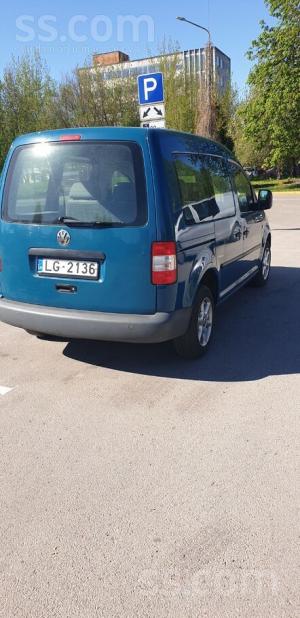 Zaļš Volkswagen Caddy 2006 Rīga, ar dzinēja tilpumu 1.90 L un nobraukumu 260 tūkst. km par 2650 €, foto 7 vietnē AUTOMOTO.COM.LV