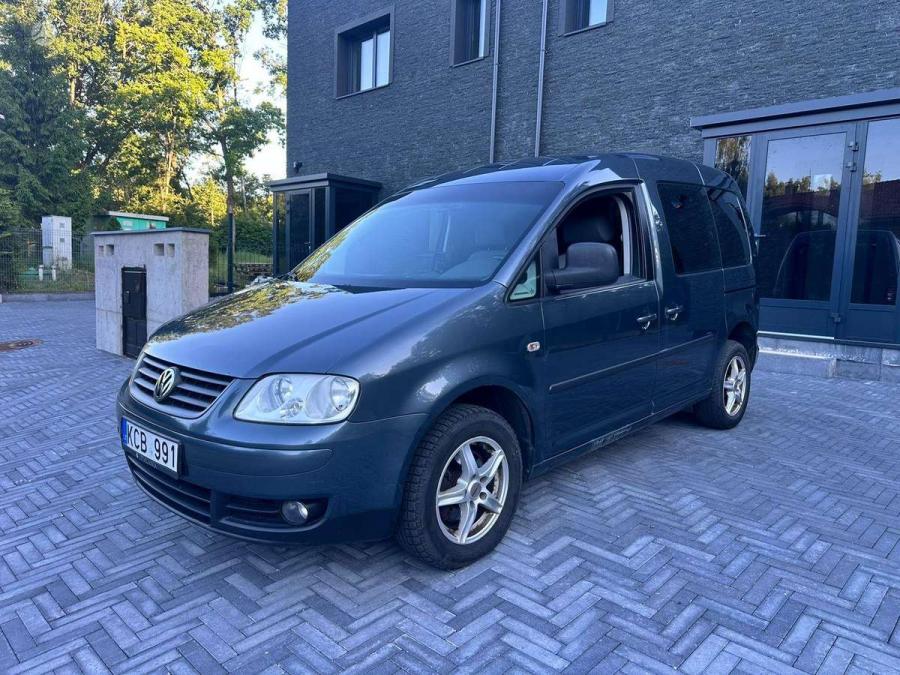 Zaļš Volkswagen Caddy 2009 Viļņa, ar dzinēja tilpumu 1.90 L un nobraukumu 299 tūkst. km par 3200 €, foto 8 vietnē AUTOMOTO.COM.LV