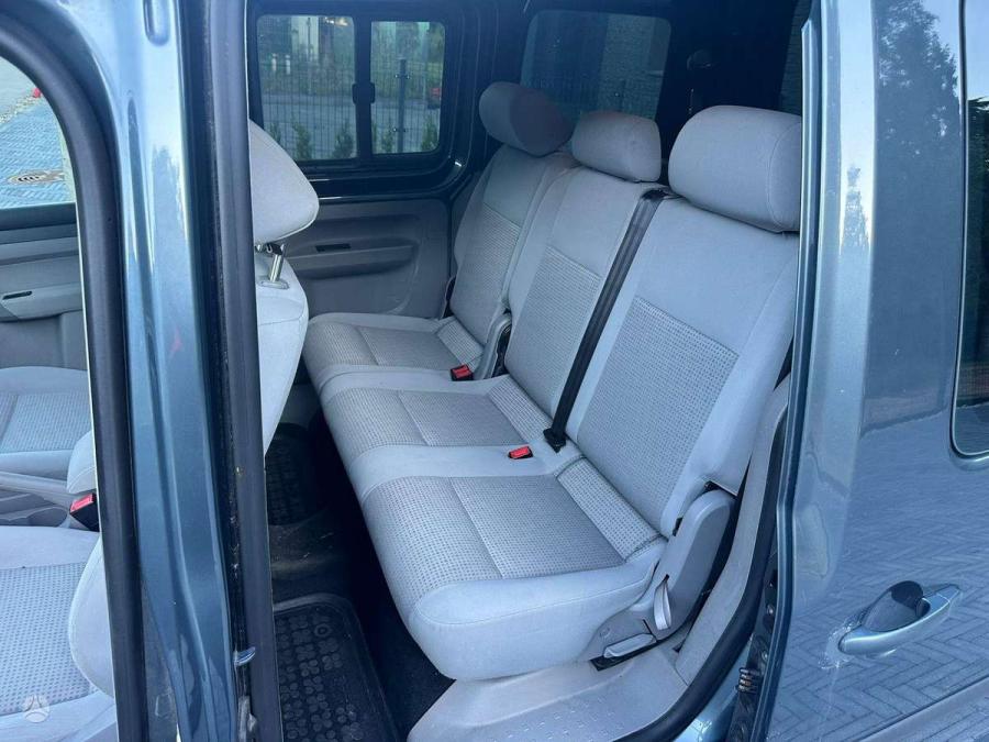 Zaļš Volkswagen Caddy 2009 Viļņa, ar dzinēja tilpumu 1.90 L un nobraukumu 299 tūkst. km par 3200 €, foto 11 vietnē AUTOMOTO.COM.LV