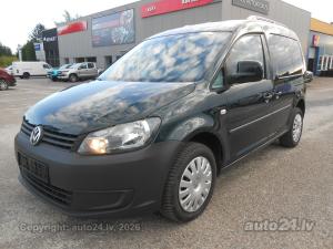 Zaļš Volkswagen Caddy 2012 Viljandi, ar dzinēja tilpumu 2.00 L un nobraukumu 260 tūkst. km par 7590 €, foto  vietnē AUTOMOTO.COM.LV