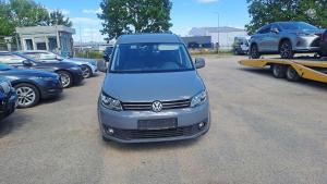 Pelēks Volkswagen Caddy 2012 Kėdainiai, ar dzinēja tilpumu 2.00 L un nobraukumu 298 tūkst. km par 6999 €, foto  vietnē AUTOMOTO.COM.LV