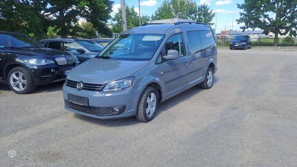 Grey Volkswagen Caddy 2012 in Kedainiai, with an engine capacity of 2.00 L and mileage of 298 thousand km for 6999 €, photo 10 on AUTOMOTO.COM.LV