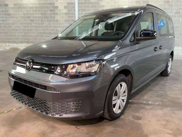 Grey Volkswagen Caddy 2023 in Vilnius, with an engine capacity of 1.50 L and mileage of 12 thousand km for 33758 €, photo 1 on AUTOMOTO.COM.LV