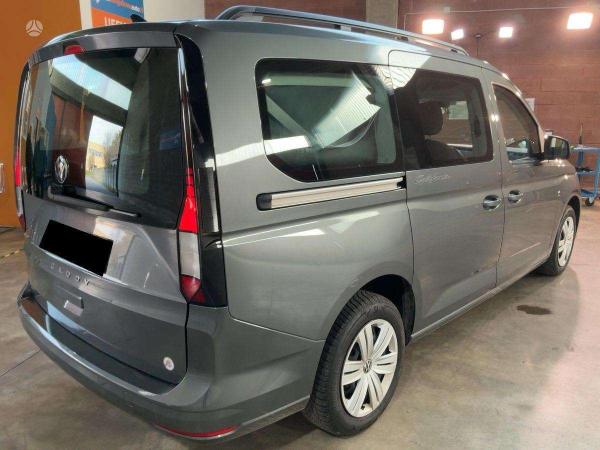 Grey Volkswagen Caddy 2023 in Vilnius, with an engine capacity of 1.50 L and mileage of 12 thousand km for 33758 €, photo 2 on AUTOMOTO.COM.LV