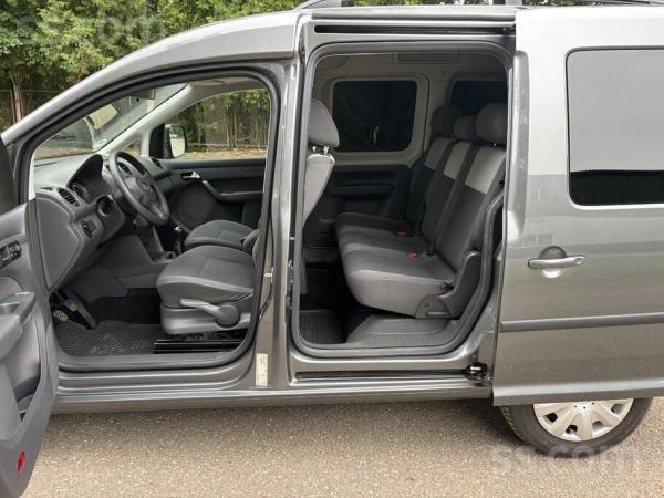 Pelēks Volkswagen Caddy 2011 Ogre, ar dzinēja tilpumu 1.20 L un nobraukumu 155 tūkst. km par 6650 €, foto 9 vietnē AUTOMOTO.COM.LV