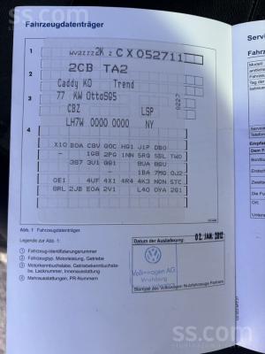 Pelēks Volkswagen Caddy 2011 Ogre, ar dzinēja tilpumu 1.20 L un nobraukumu 155 tūkst. km par 6650 €, foto 21 vietnē AUTOMOTO.COM.LV