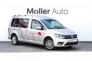 Pelēks Volkswagen Caddy 2018 Rīga, ar dzinēja tilpumu 2.00 L un nobraukumu 236 tūkst. km par 11950 €, foto 3 vietnē AUTOMOTO.COM.LV