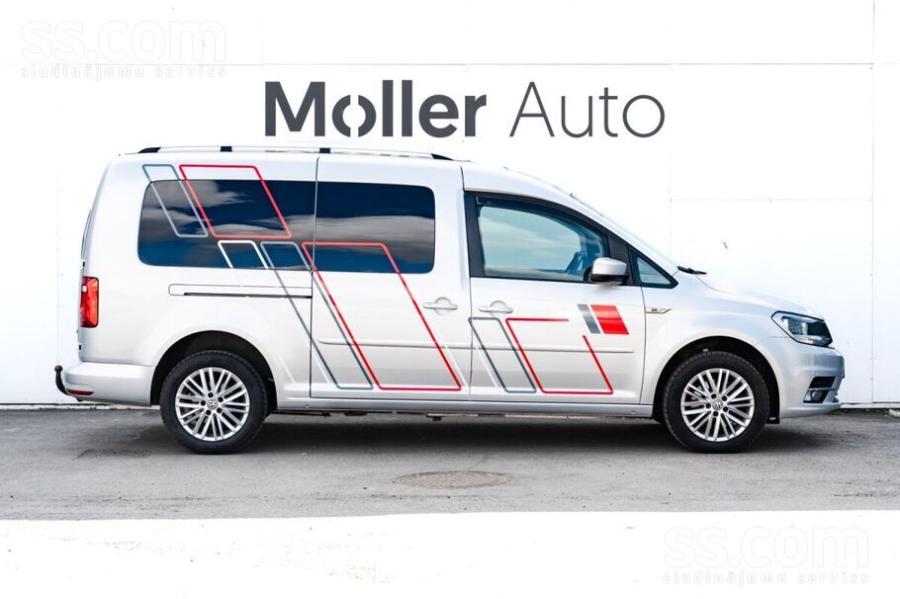 Pelēks Volkswagen Caddy 2018 Rīga, ar dzinēja tilpumu 2.00 L un nobraukumu 236 tūkst. km par 11950 €, foto 6 vietnē AUTOMOTO.COM.LV