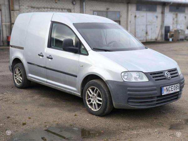 Grey Volkswagen Caddy 2004 in Ukmerge, with an engine capacity of 1.90 L and mileage of 260 thousand km for 1500 €, photo 1 on AUTOMOTO.COM.LV