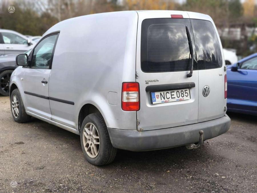 Pelēks Volkswagen Caddy 2004 Ukmergė, ar dzinēja tilpumu 1.90 L un nobraukumu 260 tūkst. km par 1500 €, foto 4 vietnē AUTOMOTO.COM.LV