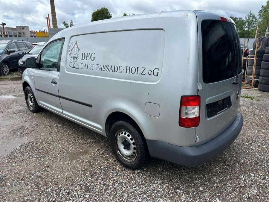 Grey Volkswagen Caddy 2008 in Jurbarkas, with an engine capacity of 1.90 L and mileage of 300 thousand km for 4234 €, photo 14 on AUTOMOTO.COM.LV