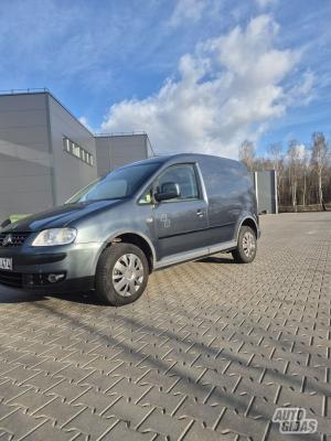 Pelēks Volkswagen Caddy 2009 Kauņa, ar dzinēja tilpumu 2.00 L un nobraukumu 330 tūkst. km par 3600 €, foto  vietnē AUTOMOTO.COM.LV