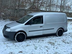 Grey Volkswagen Caddy 2010 in Vilkaviskis, with an engine capacity of 1.90 L and mileage of 264 thousand km for 2200 €, photo 6 on AUTOMOTO.COM.LV